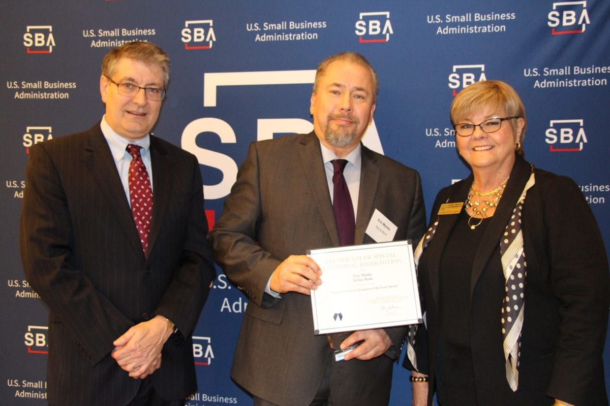 Byline Bank’s Eric Manke Receives 2018 Financial Services Champion Award | Byline Bank